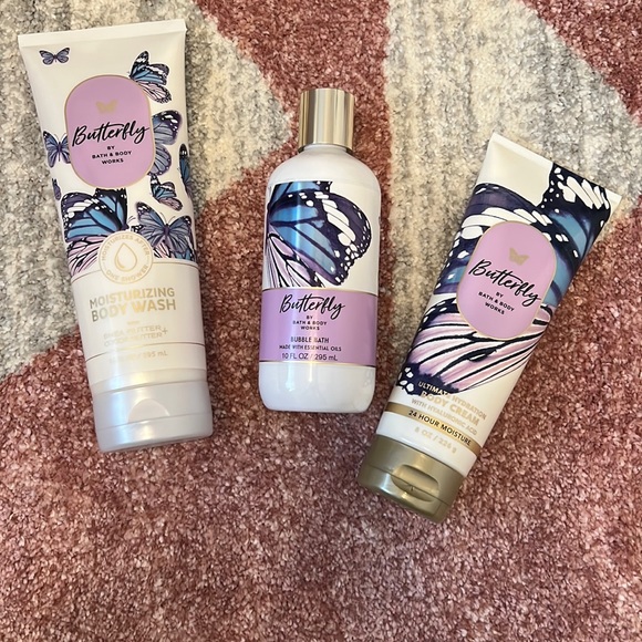 Bath & Body Works | Bath & Body | Bath Body Works Butterfly Body Set Of ...